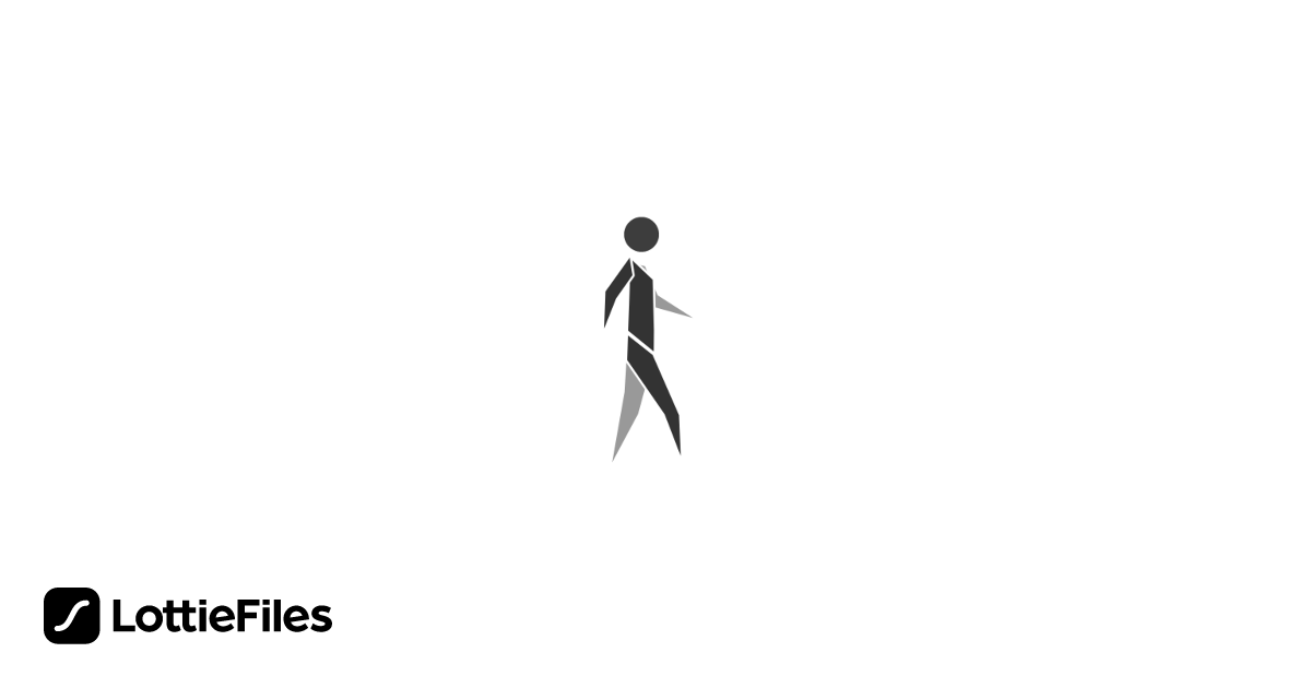 Free Walking Figure Animation by Yabetse Genene | LottieFiles