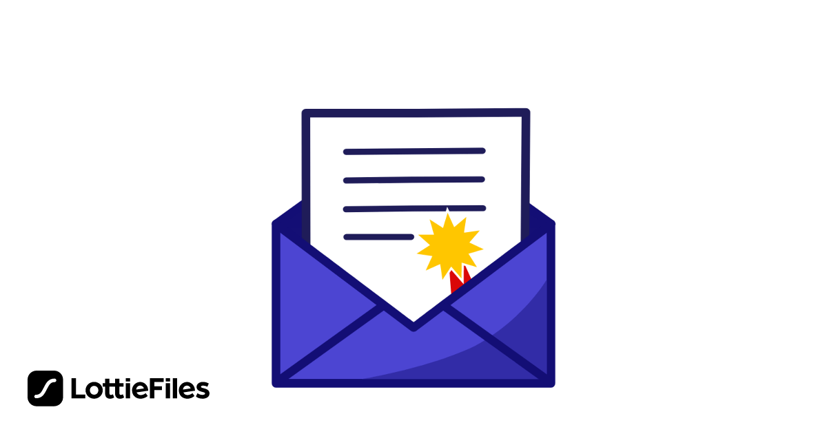 Free New Message Animation by Mehran | LottieFiles