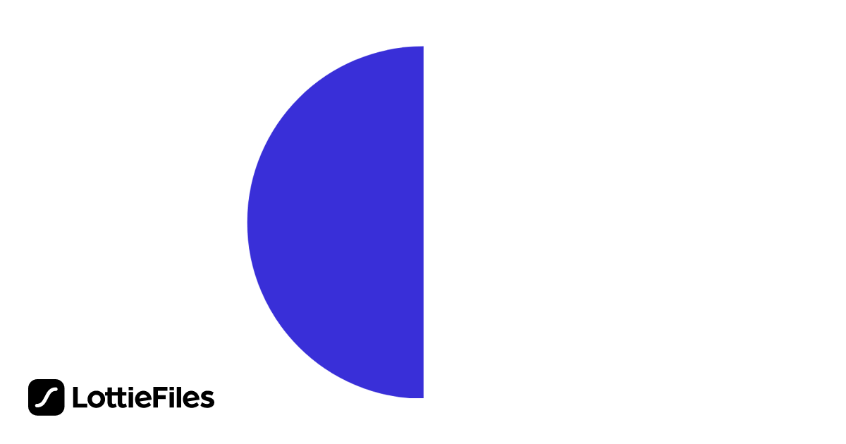 Free Circle Filling / Pie Chart / Loader Animation by Daniel | LottieFiles
