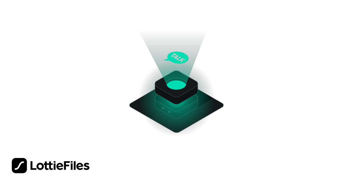 Free Talk Isometric Lottie Json Animation Animation By Tinymotion Lottiefiles