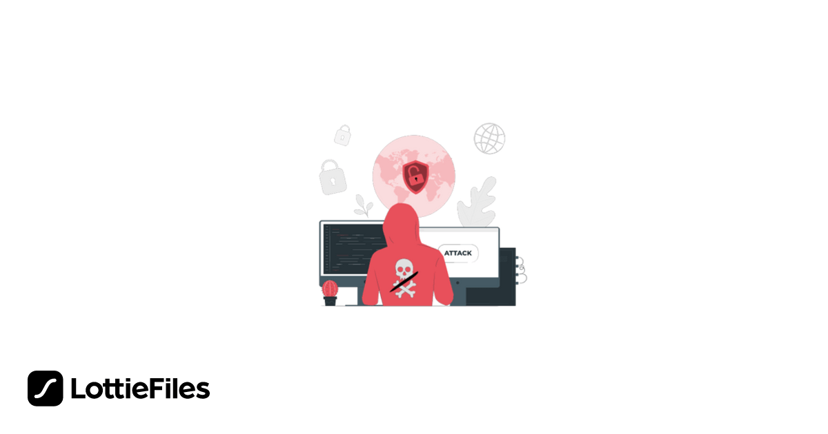 Free A hacker breaks into a program Animation by Dmitry Dusheiko ...