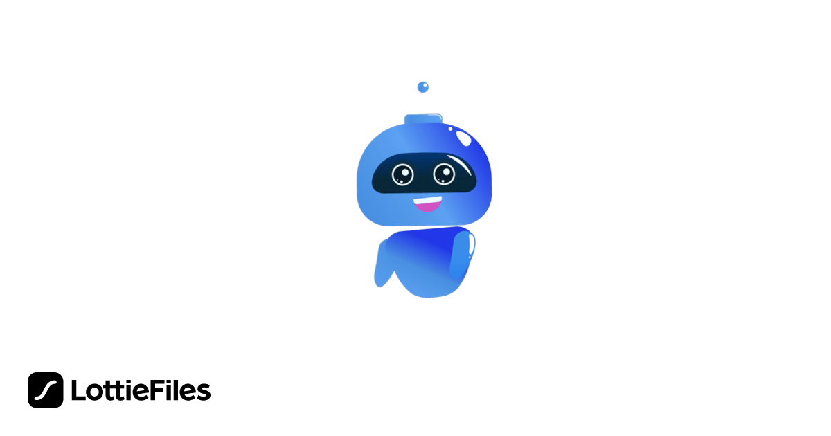 Free floating robot Animation by Nicholas Kea | LottieFiles