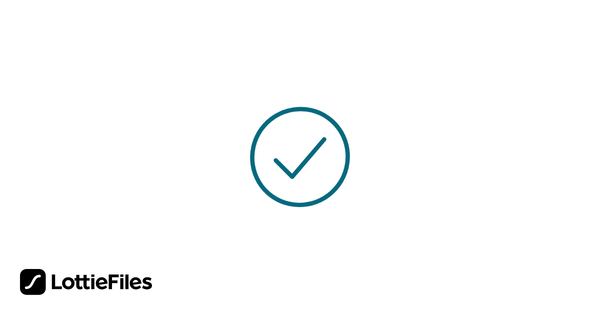 Free check mark confirmation Animation by george wasfy | LottieFiles
