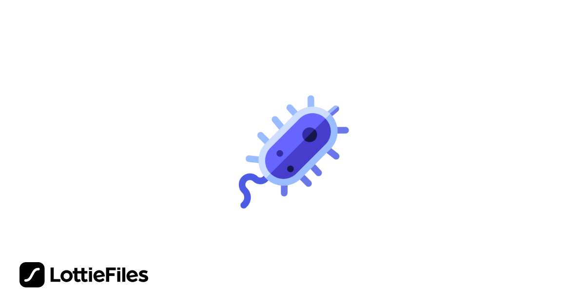 Free Bacterium, Single cell organism Animation by Rohit | LottieFiles