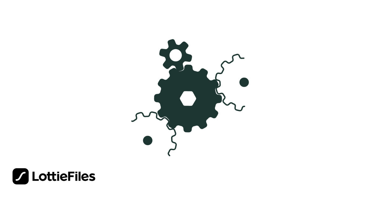 Free Engineer Gears Animation by Tsync Co | LottieFiles