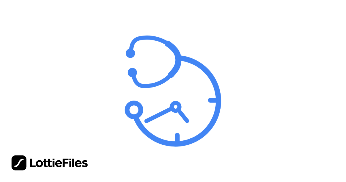 Free doctor clock loading animation Animation by MD Abdur Rahim | LottieFiles