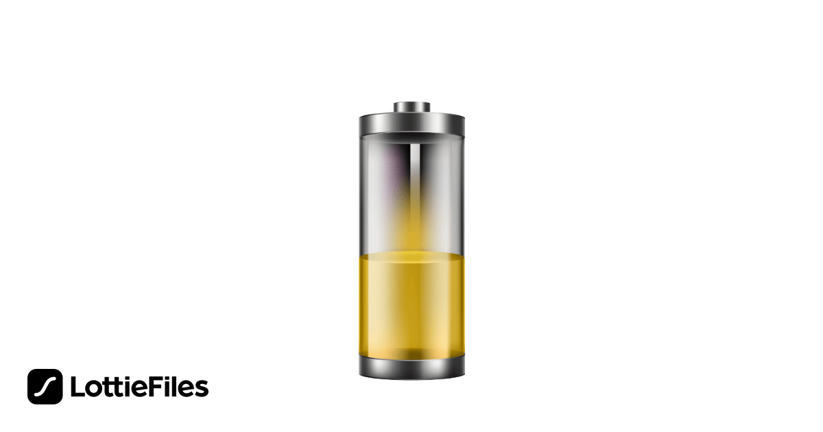 Free battery Animation by Saheb | LottieFiles