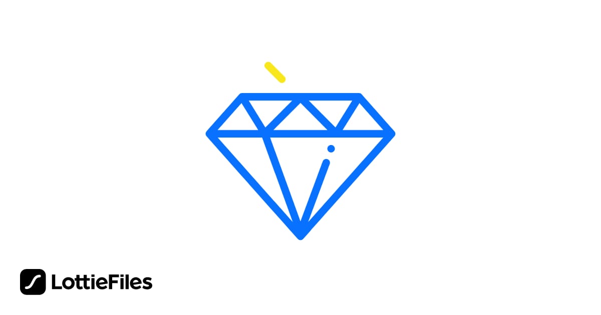 Free diamond Animation by Rene Breslauer | LottieFiles