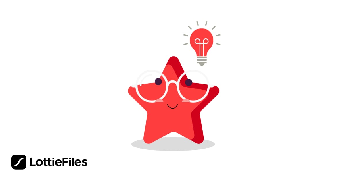 Free Red star Animation by Glenn Verdevaldo | LottieFiles