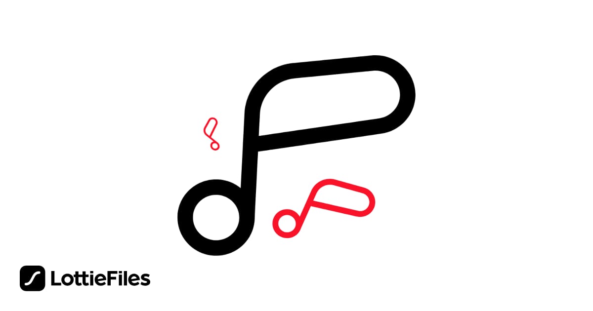 Free Music Note Animation by hidde maru | LottieFiles