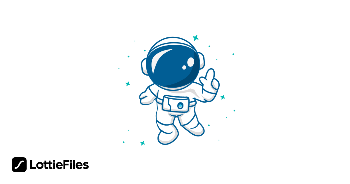 Free Cute astronaut flying in space_ animation Animation by Abdul Latif ...