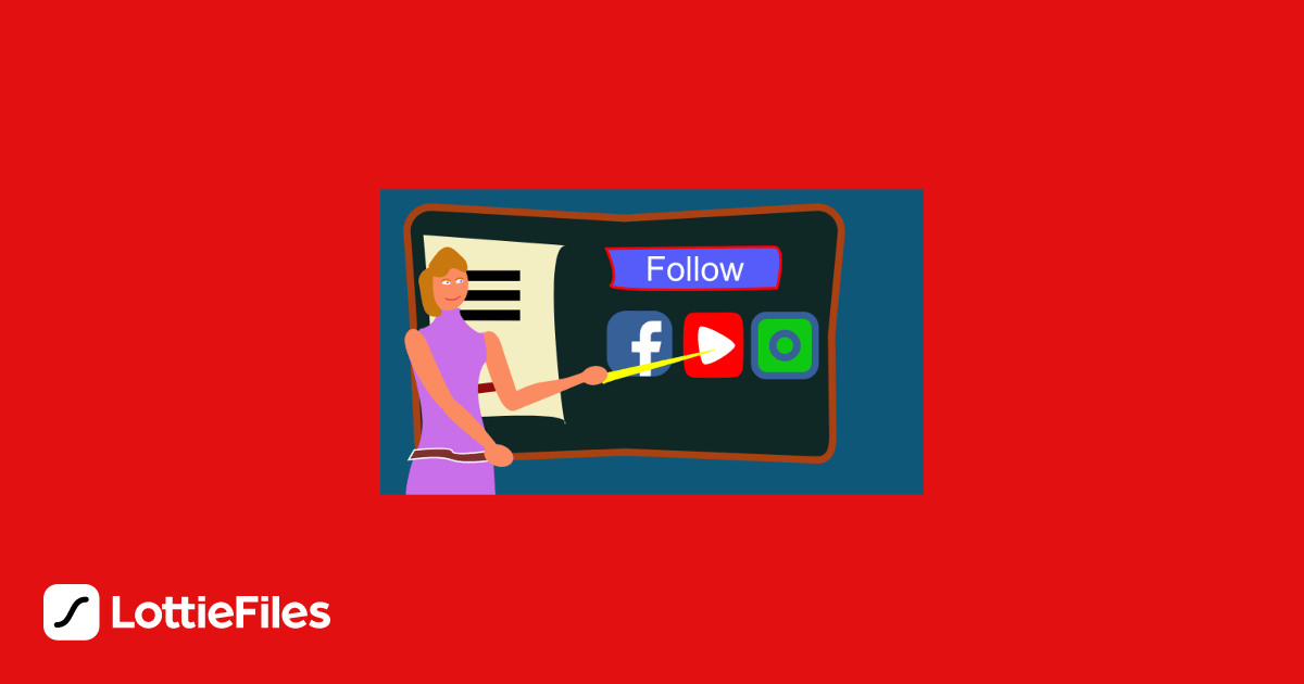 Free Pointing out Animation by Jeroen van der Graaf | LottieFiles