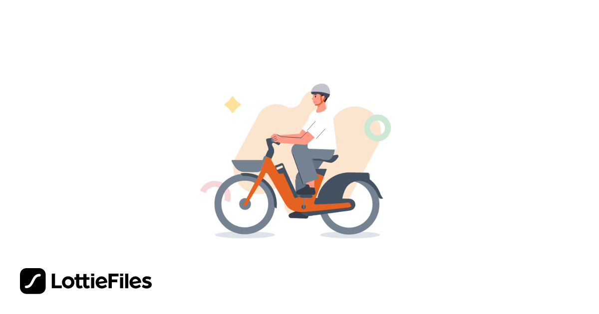 Free Kick off E-bike Animation by Pitchapa Chotsawad | LottieFiles