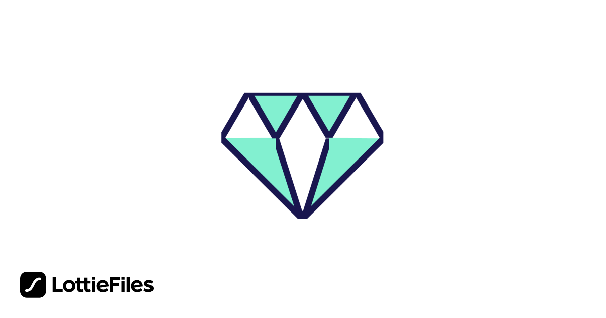 Free Diamond Animation by Vilya Motion | LottieFiles