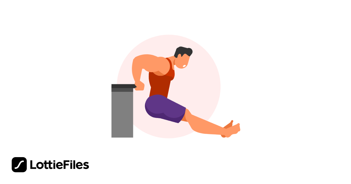 Free Exercising Athlete Animation by Suhayra Sarwar | LottieFiles