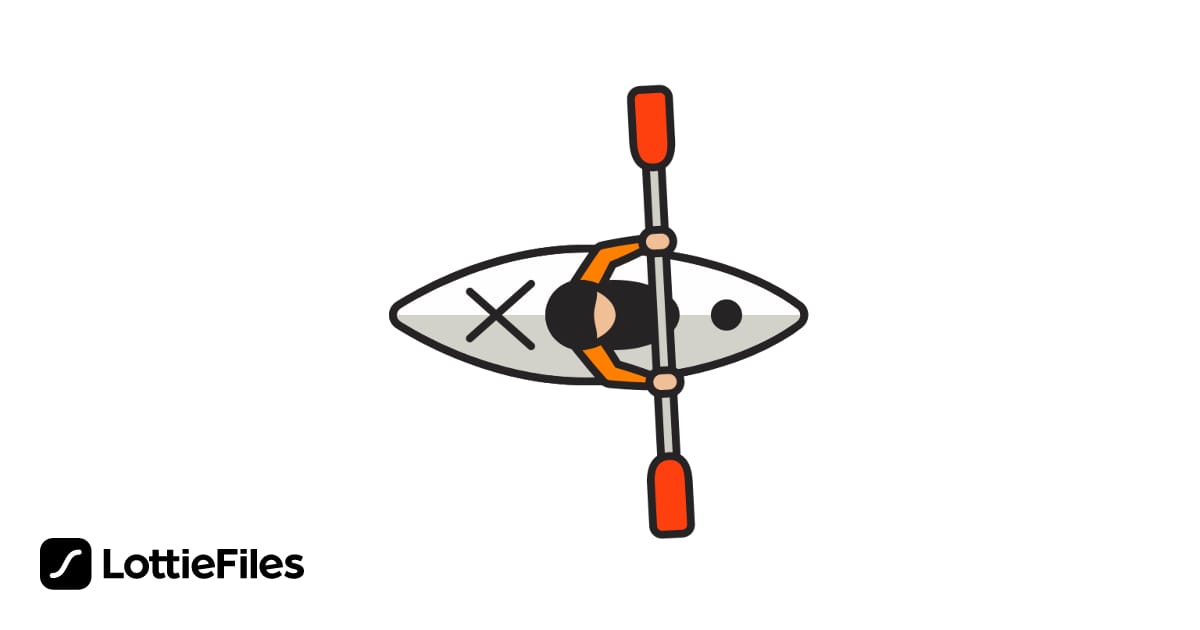 Free Kayak 64x64 Animation by Sportbank Design | LottieFiles