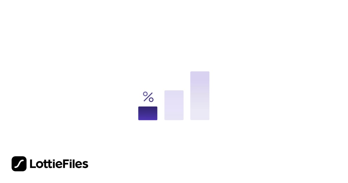 Free Growth percentage Animation by Femi Odejide | LottieFiles
