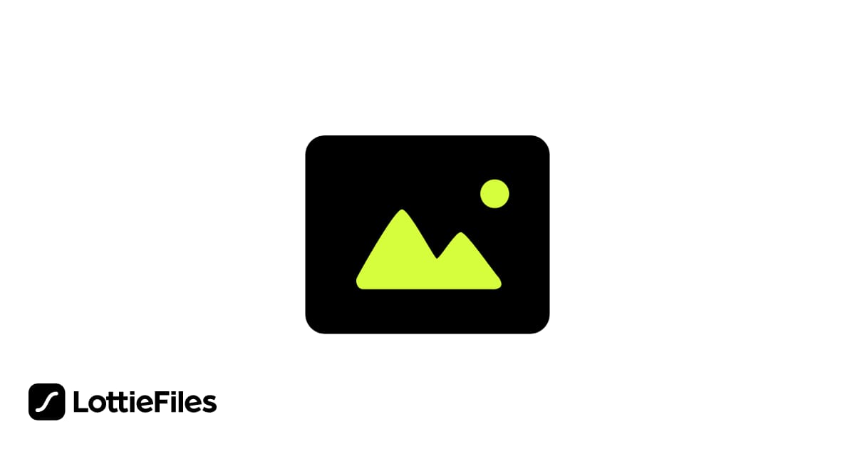 Free Image Placeholder Animation by Marcel Rose | LottieFiles