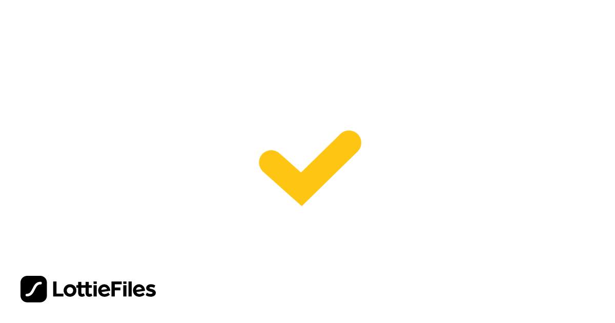 Free ffc513 check mark Animation by Lear | LottieFiles
