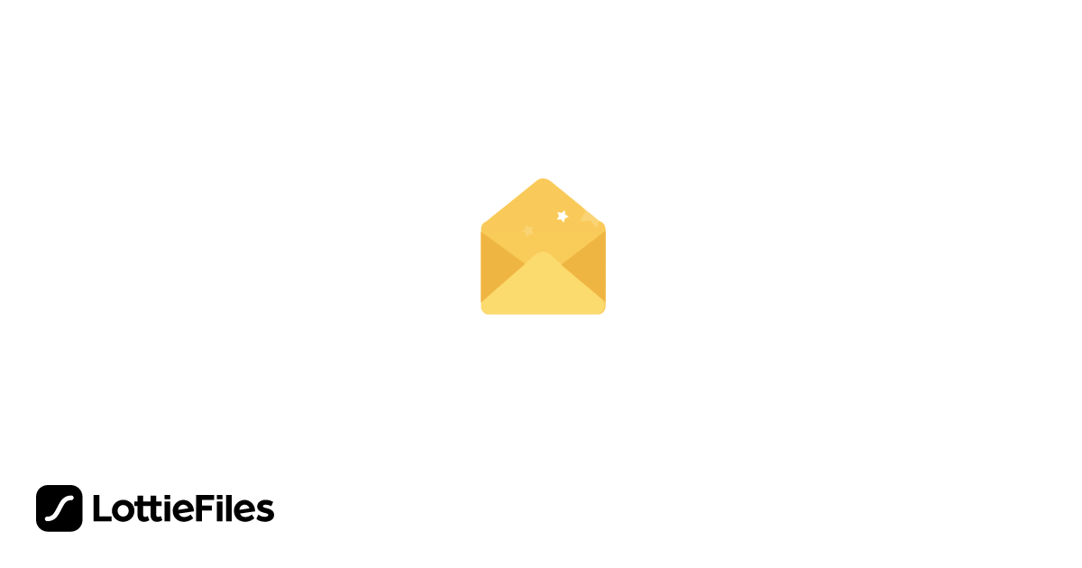 Free Envelope Open Animation by Ishaan Potnis | LottieFiles
