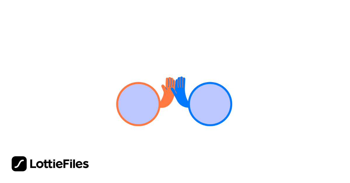 Free High Five icons Animation by Linda Cnattingius | LottieFiles