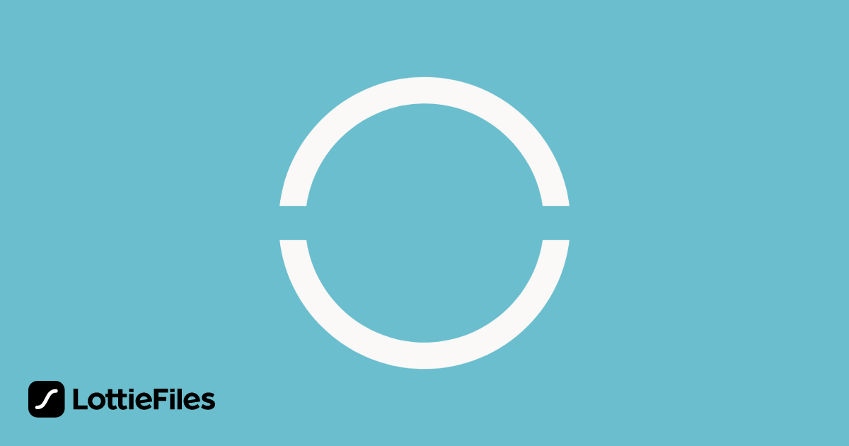 Bruce Christy による無料の Simple Loading Spinner アニメーション | LottieFiles