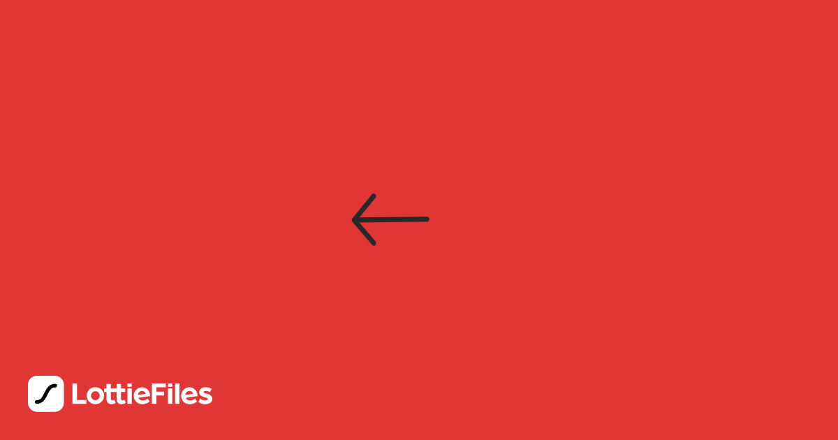 Free arrow points to the left Animation by Denis Di | LottieFiles