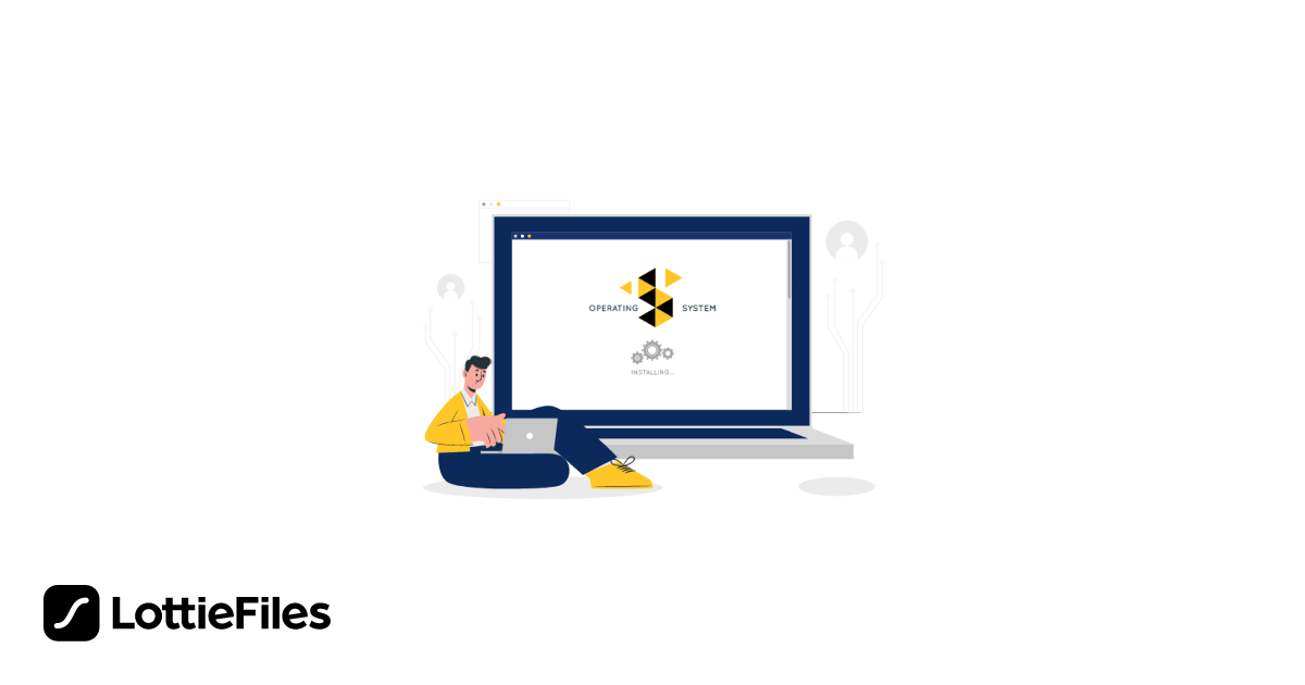 Free System Install Animation by Muhammad Yasir Ismail | LottieFiles