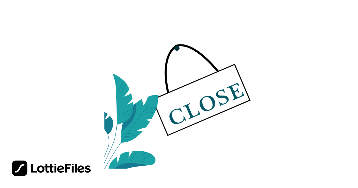 Free Close Animation by Ирина Бондаренко | LottieFiles