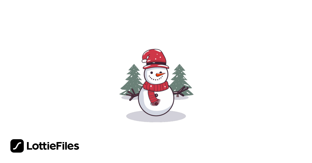 Free Happy snowman jumping and waving his hand Animation by Dmitry ...