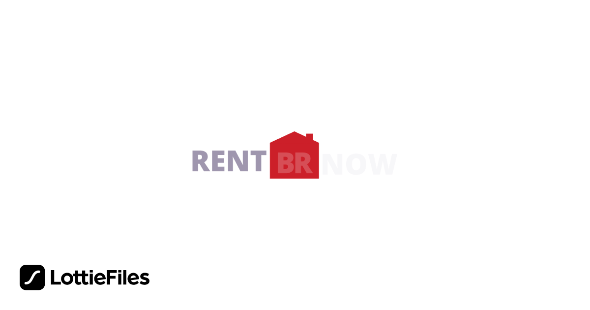 Free Rent BR Now Logo Animation Animation by Gabe Hilliard | LottieFiles