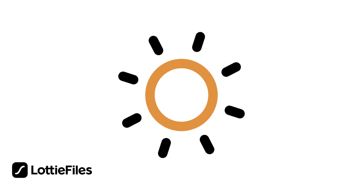 Free Sunny Animation by Yisus goher | LottieFiles