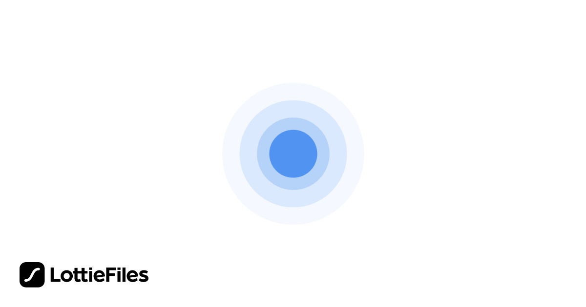 Free blue dot motion Animation by Ziska Thalhammer | LottieFiles