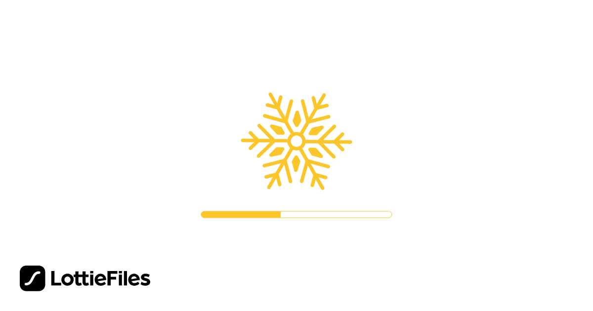 Free Snow loading yellow Animation by Tomáš Dusza | LottieFiles