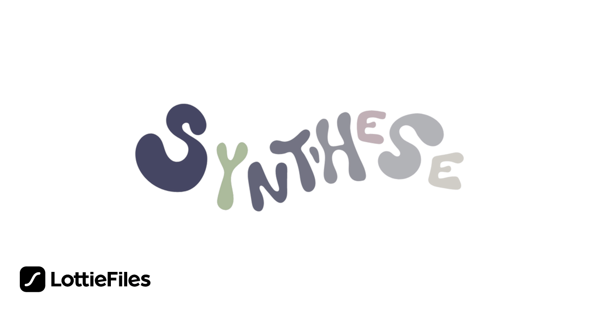 Free Systhese Text Lottie Json Animation Animation By Lottiejson Lottiefiles 