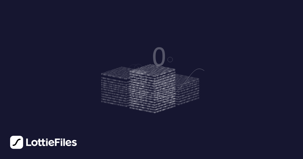 Free Binary Buildings Animation by Pourya Tabatabayi | LottieFiles