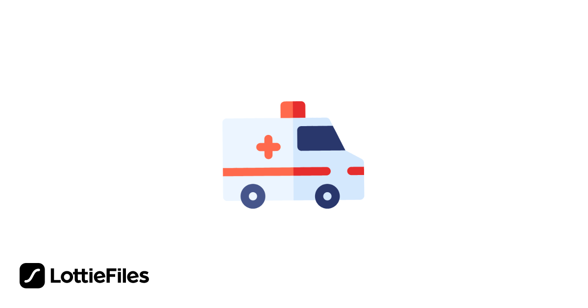 Free Ambulance Animation by Joseph | LottieFiles