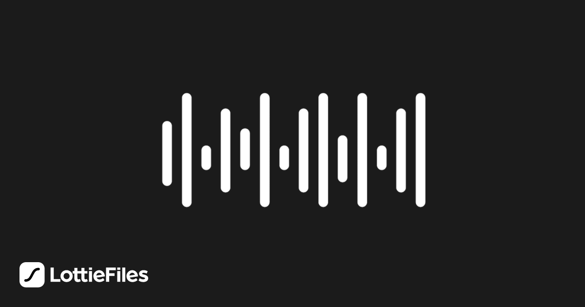 Free animation_sound-wave Animation by Quoc Ezio | LottieFiles