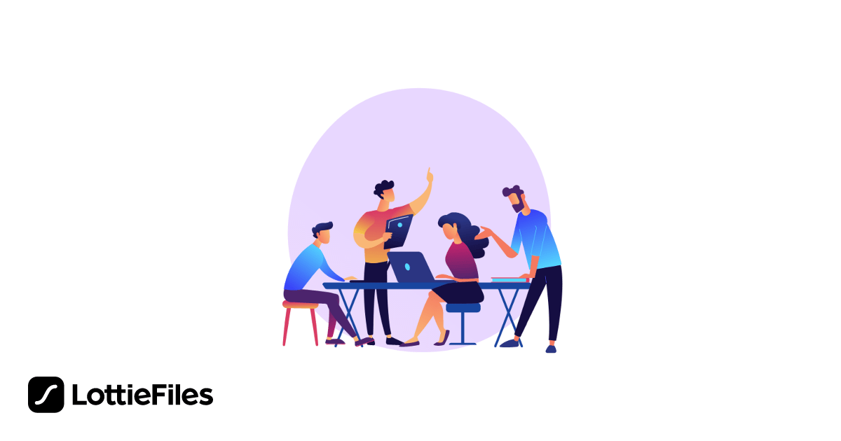 Free Team Animation by John Dream | LottieFiles