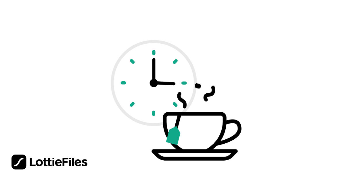 Free Tea Time Animation by Ragnar Snær | LottieFiles