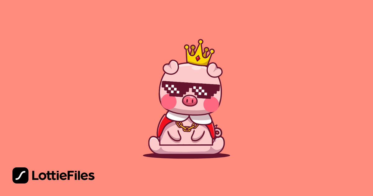 Free The guz·zler king Animation by Itay Alon | LottieFiles