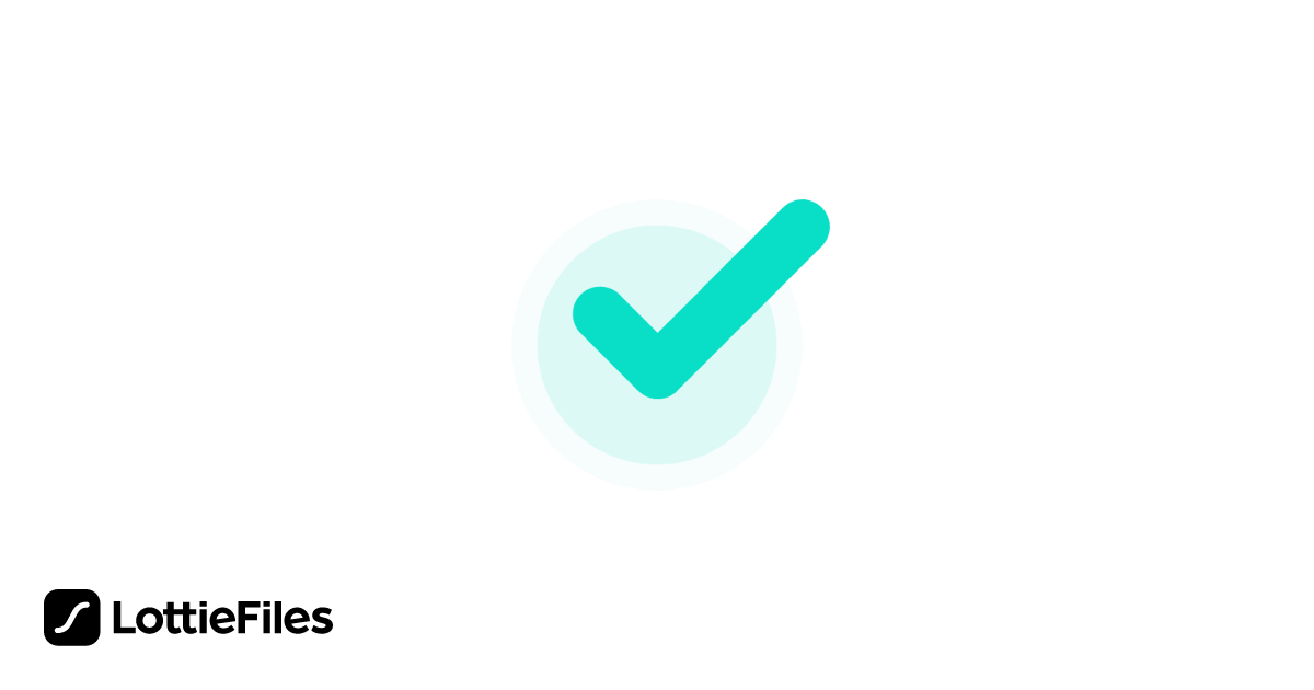 Free Check Mark Yes Animation by Tomislav | LottieFiles