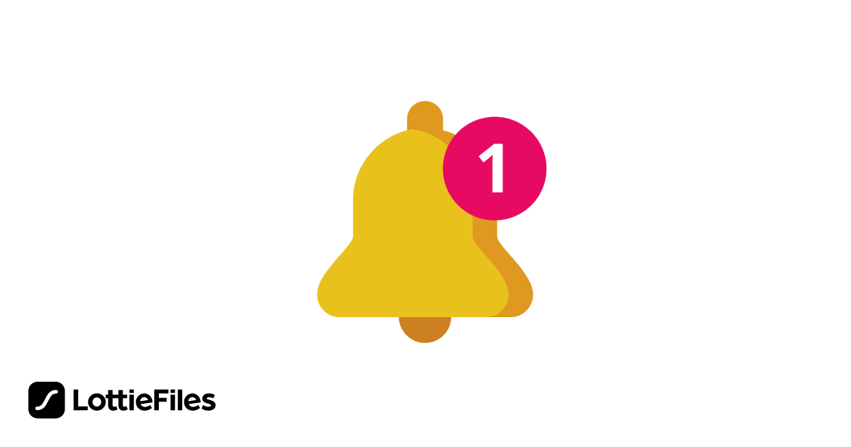 Free Notification Animation by Claire Mounier | LottieFiles