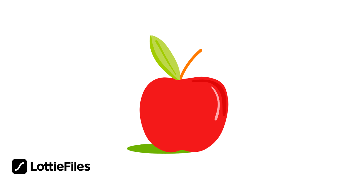 Free Apple Animation by Burhan Karakaya | LottieFiles