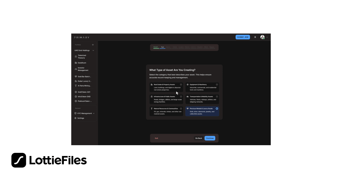 Free Demo exploration Lottie JSON animation Animation by Tinymotion ...