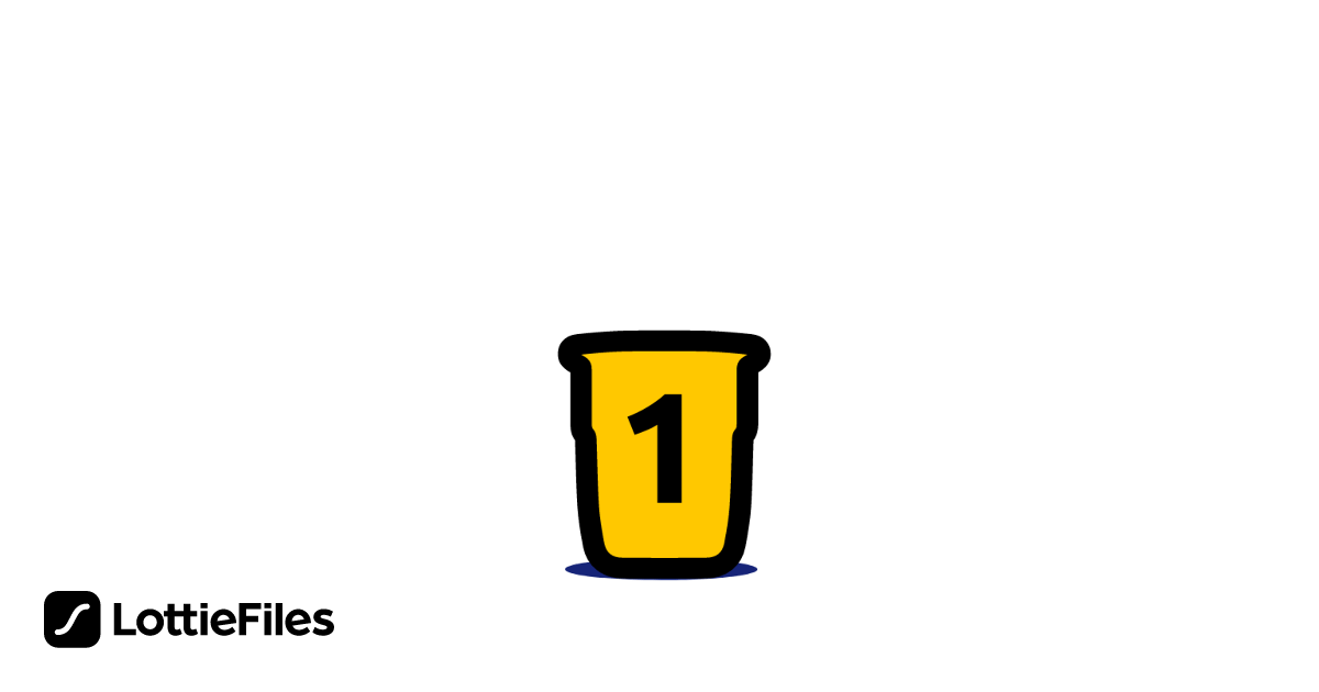 Free number 1 Animation by lorenzo maccio | LottieFiles
