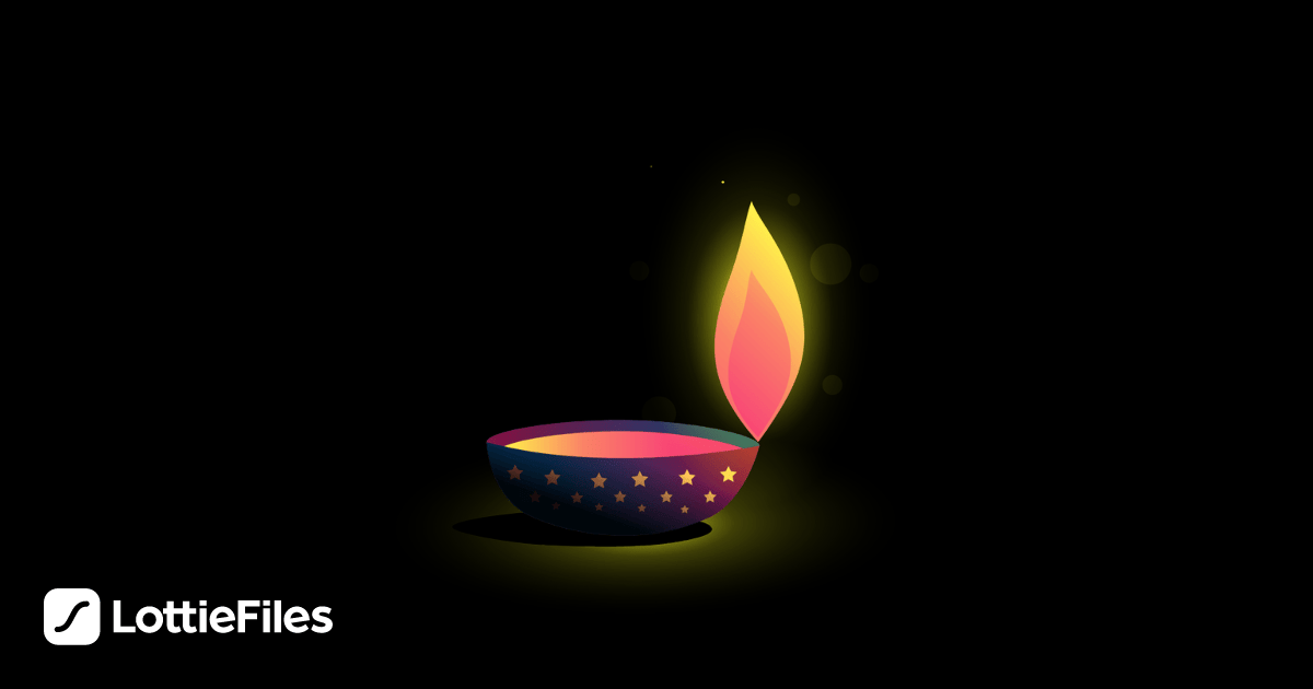 Free Diya Animation by umang agarwal | LottieFiles