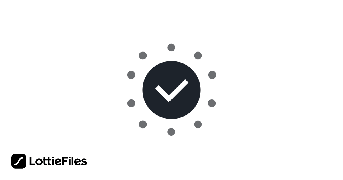 Free Check Animation by Weslley Rocha | LottieFiles