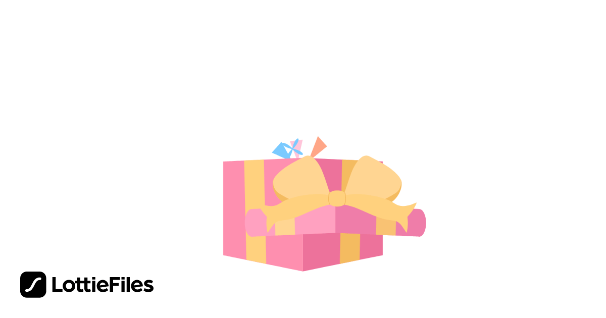 Free Birthday Gift Animation by Isaree Sook | LottieFiles