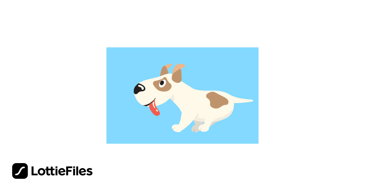 Free Chien 1 Animation by Yanis AGGAR | LottieFiles